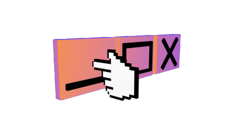 90S Click Sticker by Bezcan for iOS & Android | GIPHY