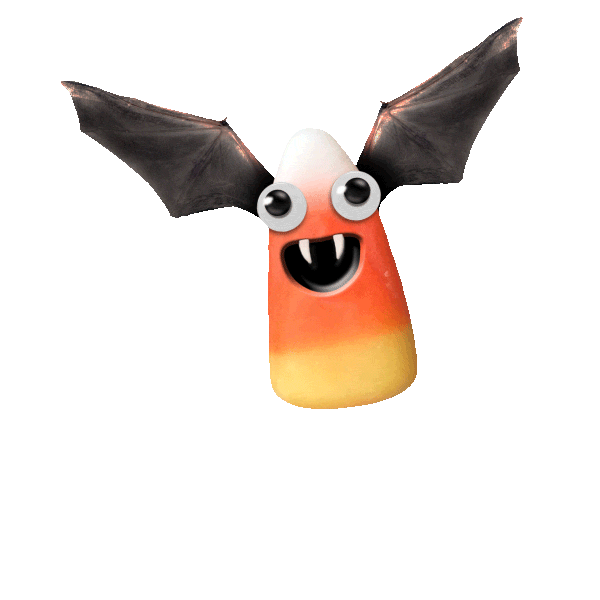 Eat Candy Corn Sticker by Chris Timmons for iOS & Android | GIPHY