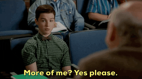 There There Sheldon Gif