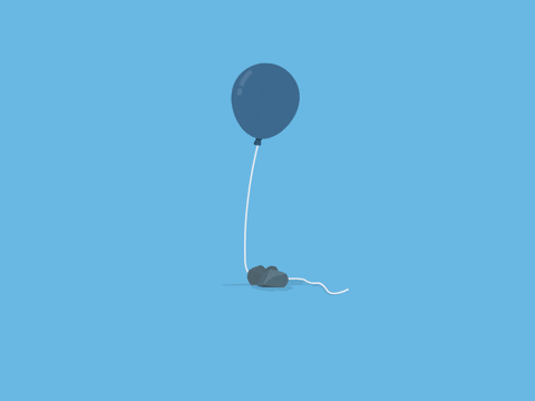Fly Balloon GIF by Petter Pentilä - Find & Share on GIPHY