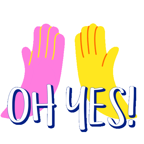 Oh Yeah Yes Sticker by Burpple for iOS & Android | GIPHY