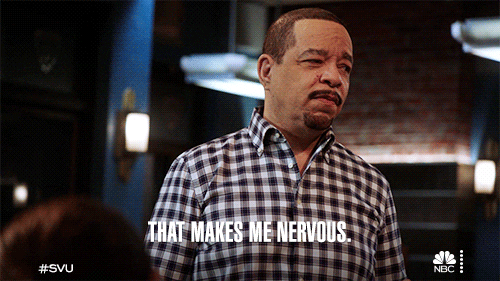 Nbc That Makes Me Nervous GIF by SVU - Find & Share on GIPHY