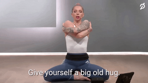 Give Yourself A Hug GIFs - Get the best GIF on GIPHY