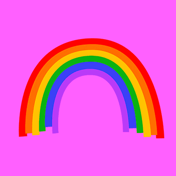 Illustration Rainbow GIF by Kochstrasse™ - Find & Share on GIPHY
