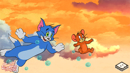 Happy Tom And Jerry GIF - Find & Share on GIPHY