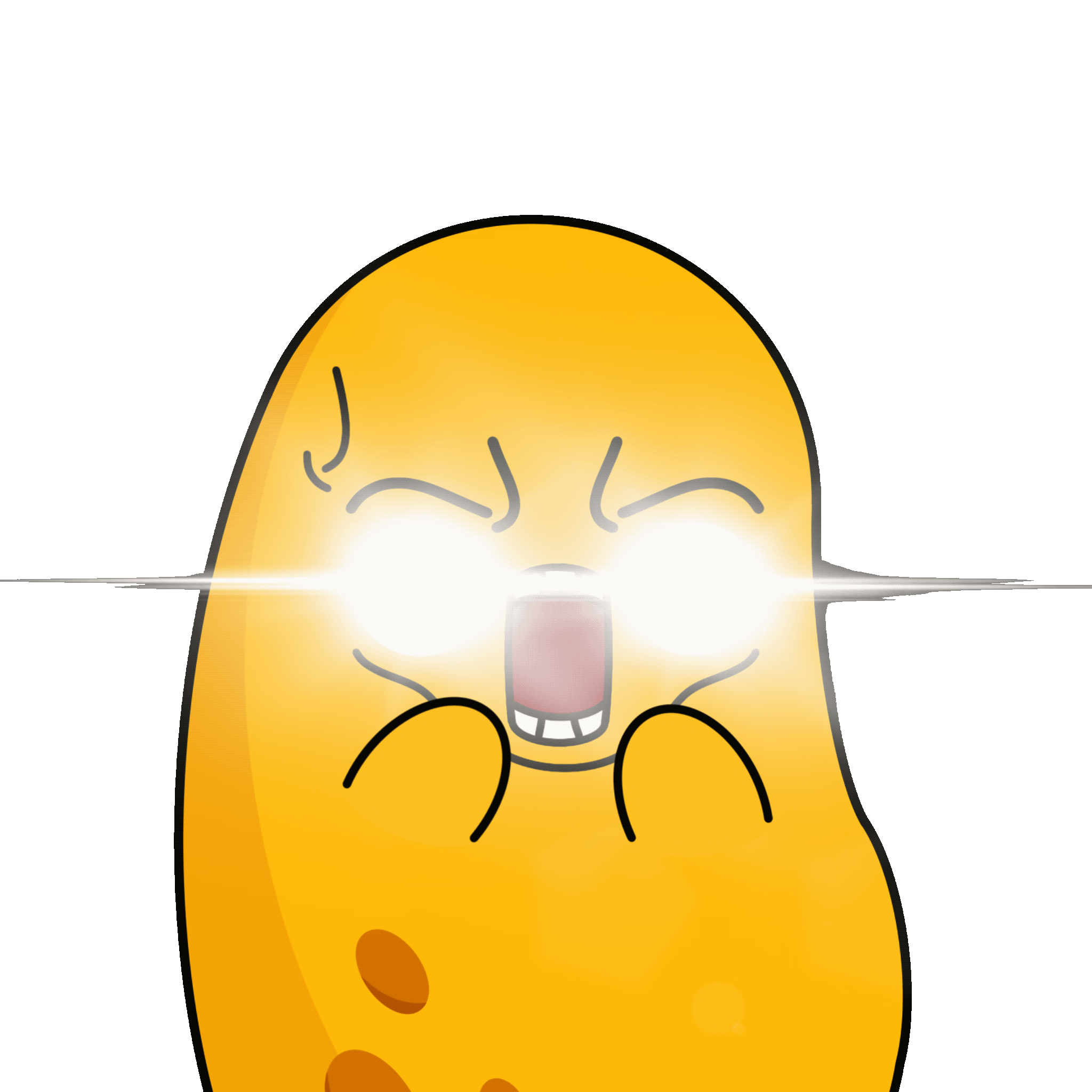 Blushing Smiley Animated Gif ☺ Blushing Emoji Royalty Free GIF