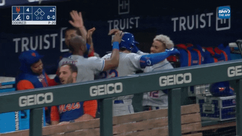 Happy New York Mets GIF by SNY - Find & Share on GIPHY