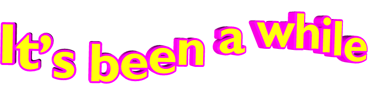 Text Its Been A While Sticker For Ios And Android Giphy