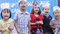 Excited Kids Gif
