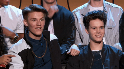 Excited Boy Band GIF by ABC Network - Find & Share on GIPHY