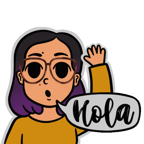 Saludo Hello Sticker for iOS & Android | GIPHY
