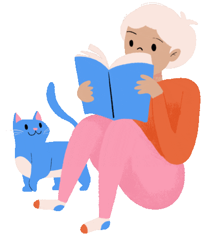 Reading is fun GIFs on GIPHY - Be Animated