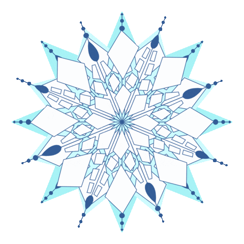 Snowflake Fractal Gif