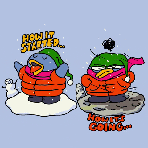 Freezing Snow Day GIF by GIPHY Studios Originals - Find & Share on GIPHY
