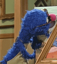 Sesame Street Grover Gif