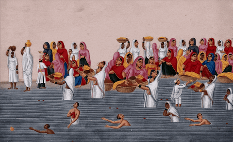 Chhath Puja Ganga GIF by Arunesh Varade - Find & Share on GIPHY