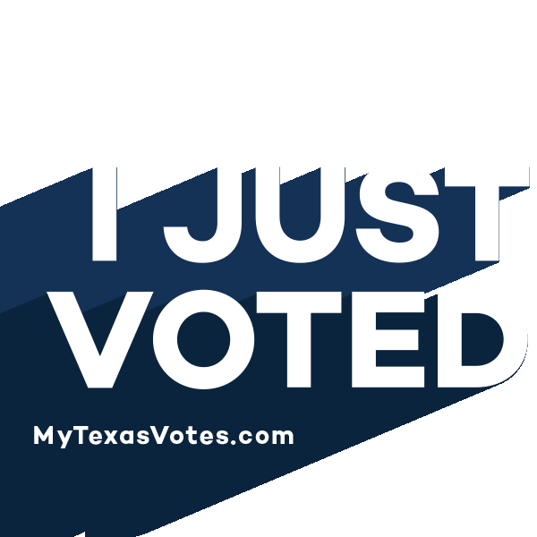 Election Voting Sticker by Texas Democrats for iOS & Android | GIPHY