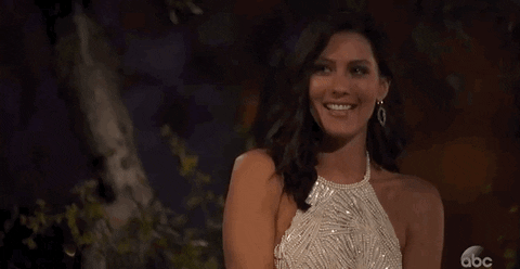 Episode 1 Becca GIF by The Bachelorette - Find & Share on GIPHY