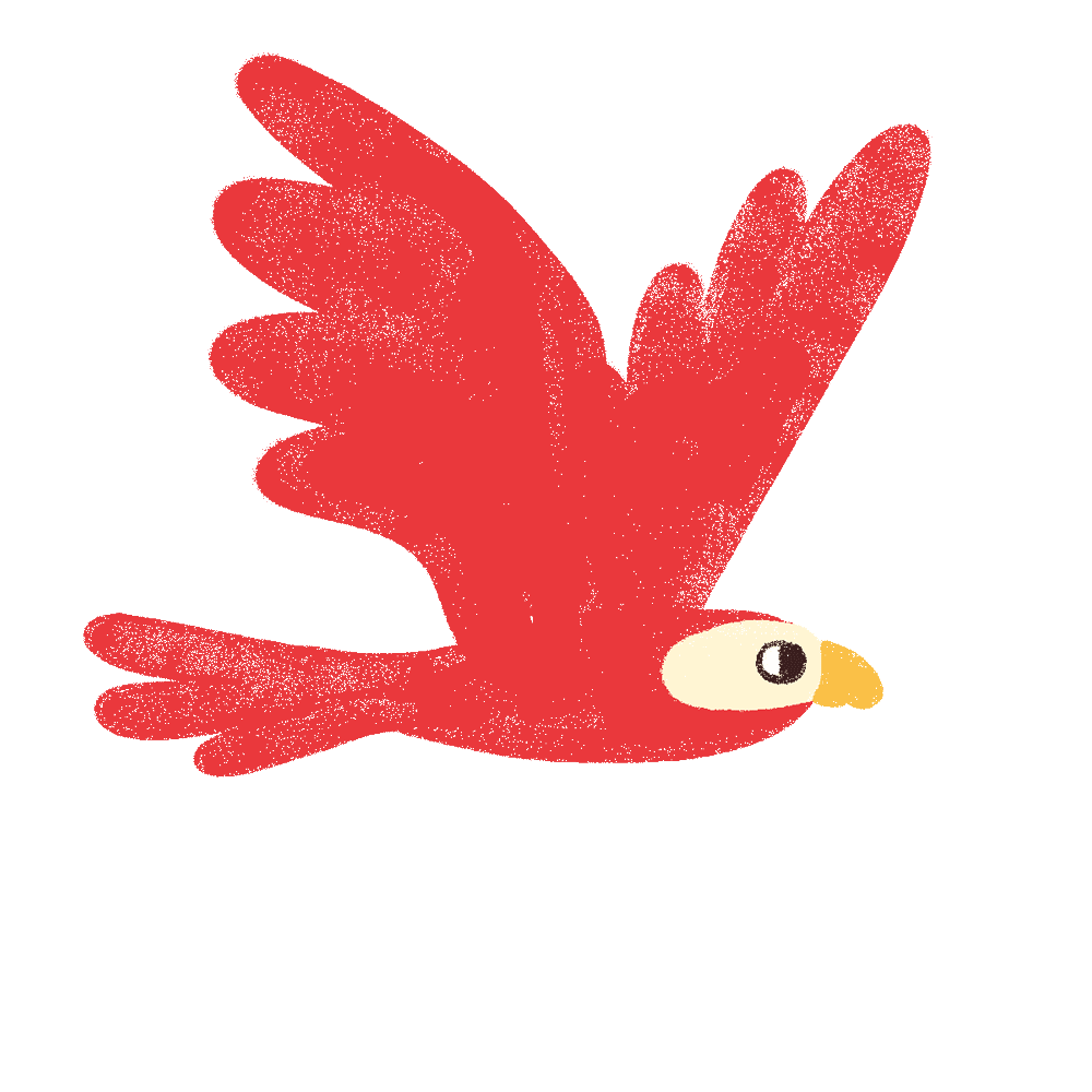 Fun Flying Sticker by Henri Campeã for iOS & Android | GIPHY