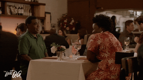 Date Flirt GIF by The Last O.G. on TBS - Find & Share on GIPHY