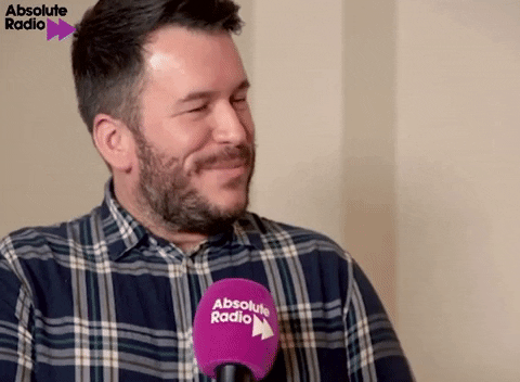 Snigger Lol GIF by AbsoluteRadio - Find & Share on GIPHY