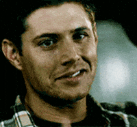 Dean Smirk Gif