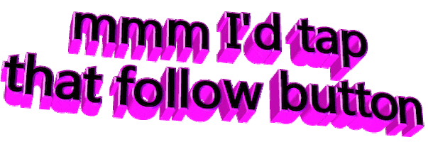 Pink Follow Sticker by AnimatedText for iOS & Android | GIPHY