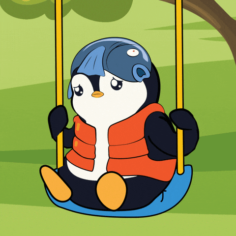 Sad Happy Feet GIF by Pudgy Memez - Find & Share on GIPHY
