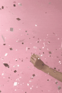 Silver Glitter Gif