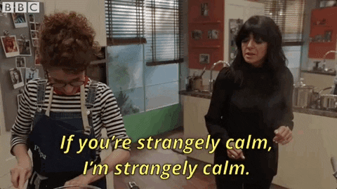 Bbc One If Youre Strangely Calm Im Strangelt Calm GIF by BBC - Find ...
