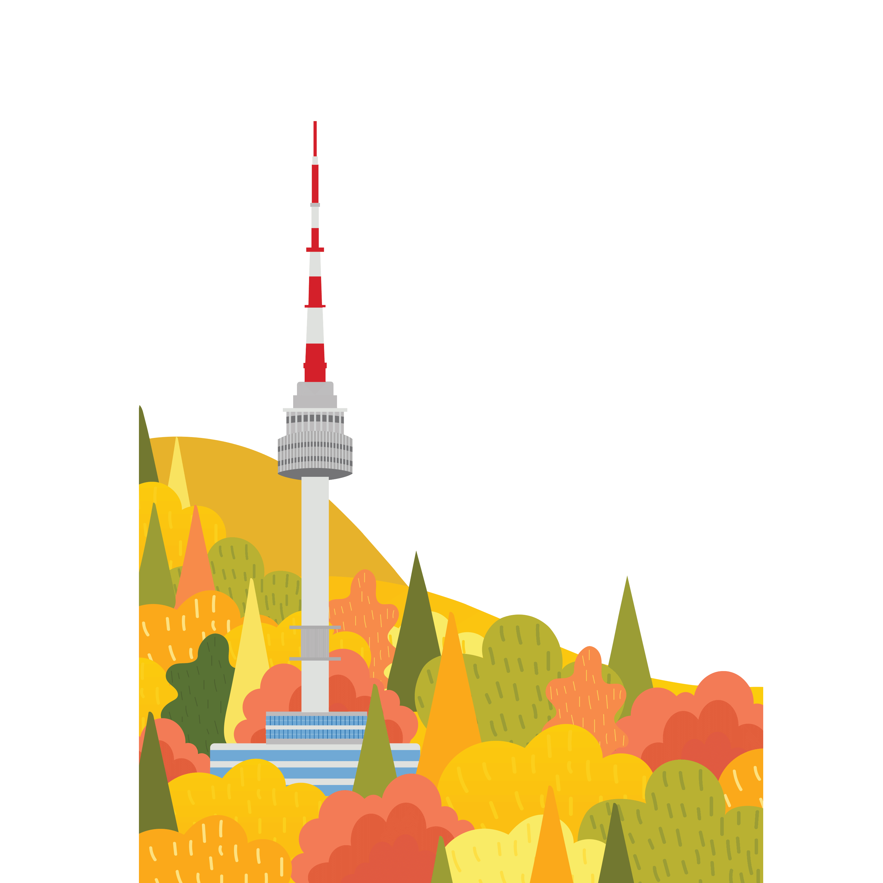 N Seoul Tower Dance Sticker by KKday PH for iOS & Android | GIPHY