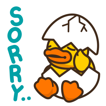 Sorry Emoji Sticker by B.Duck for iOS & Android | GIPHY