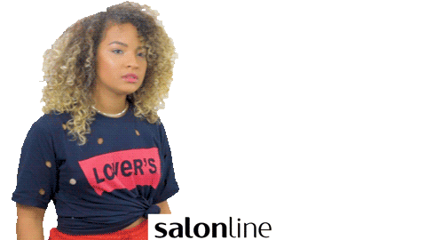 Confused Girl Sticker by Salon Line for iOS & Android | GIPHY