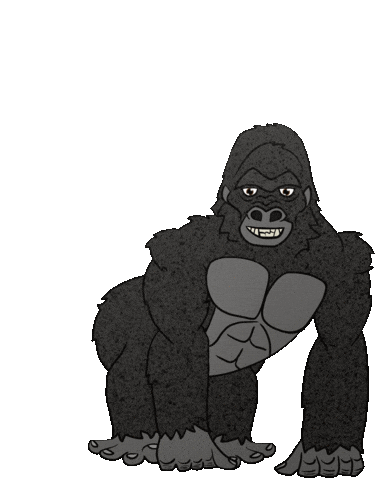 Donkey Kong King Sticker for iOS & Android | GIPHY