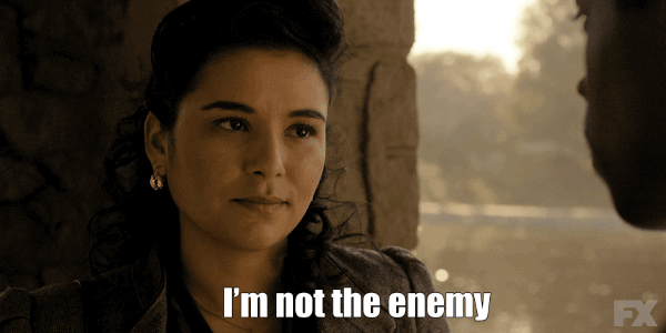 Im Not The Enemy GIFs - Get the best GIF on GIPHY
