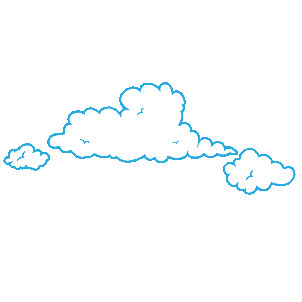 Sky Clouds Sticker by Daya for iOS & Android | GIPHY