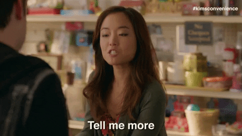 Interested Let Me Know GIF by Kim's Convenience - Find & Share on GIPHY