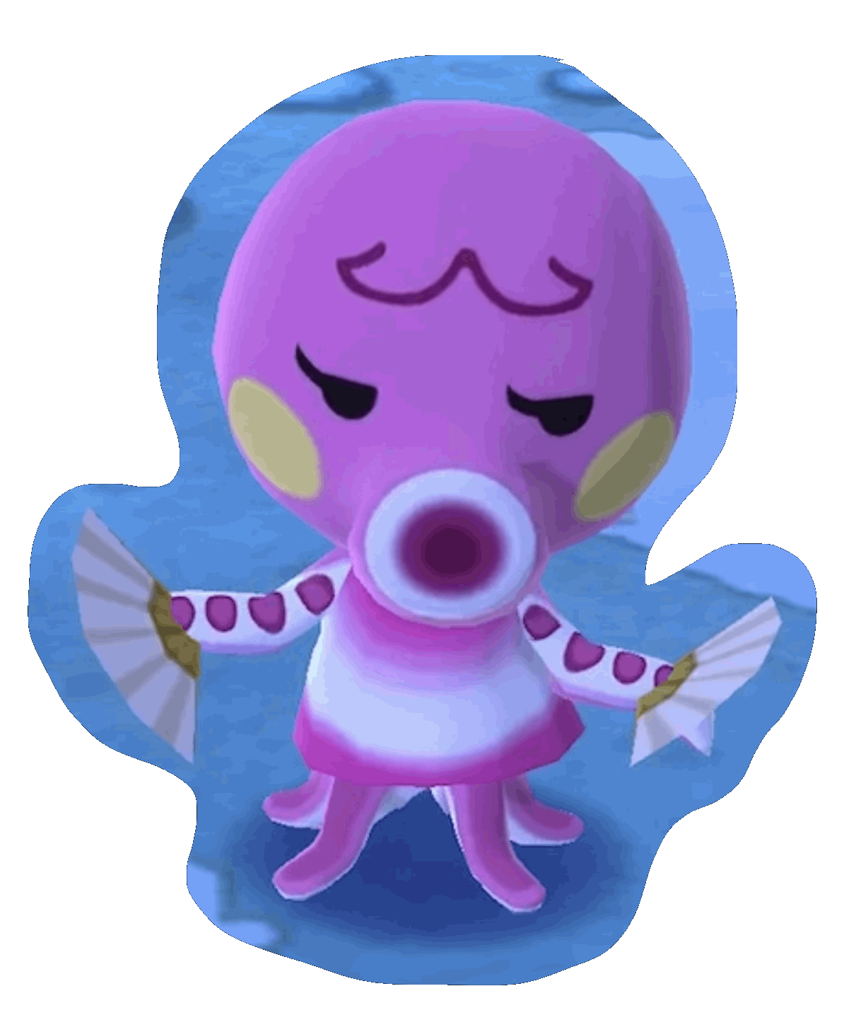 Animal Crossing Octopus Sticker for iOS & Android | GIPHY