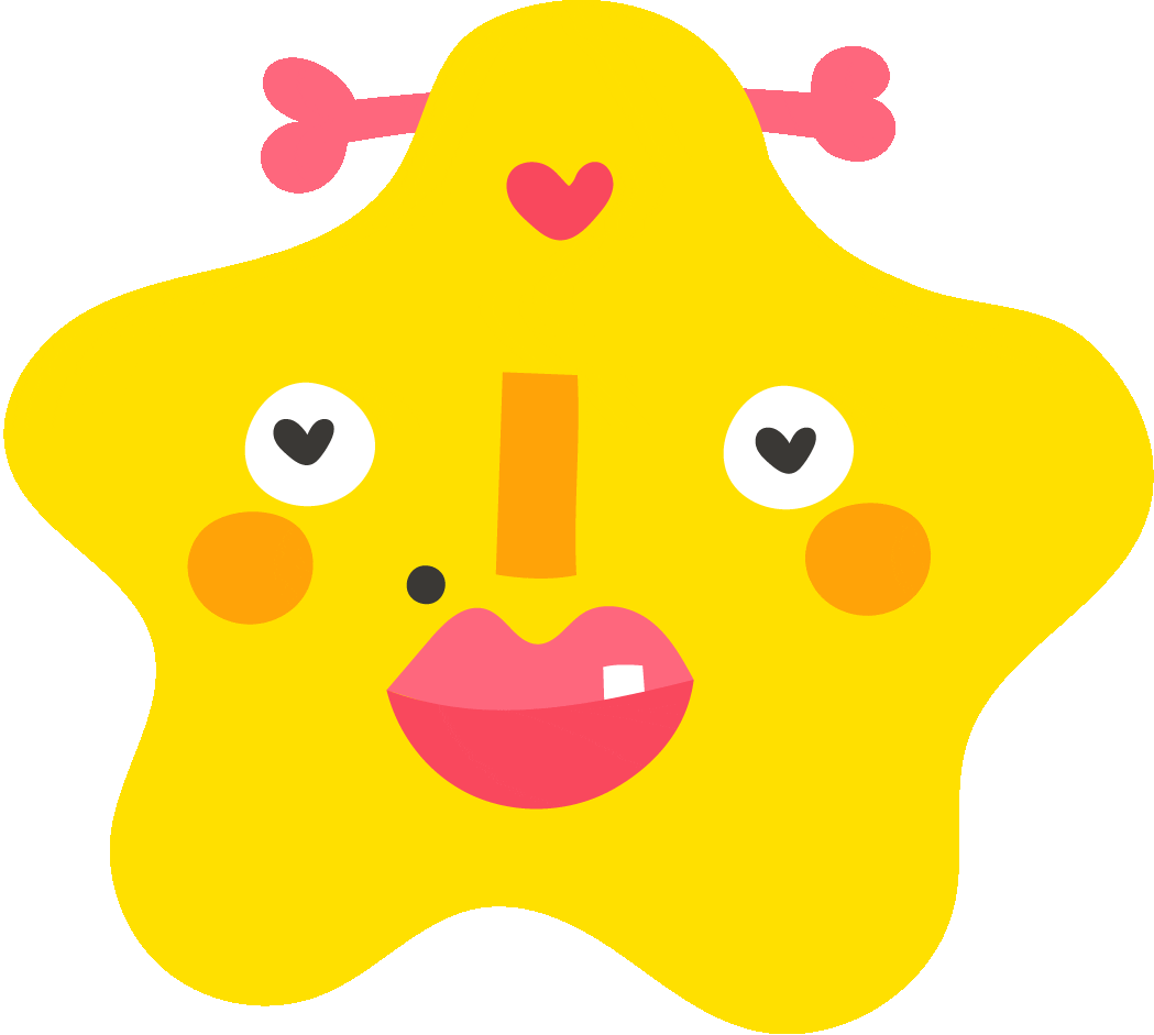 Face Star Sticker by Javi Roque for iOS & Android | GIPHY