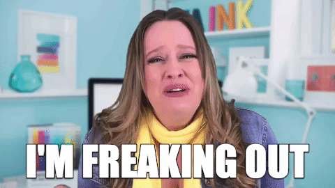 Freaking Out Wild Woman GIF - Find & Share on GIPHY