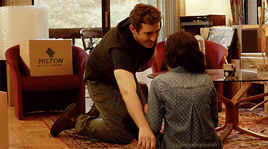 Joe Crawling Onto Sara On The Floor Is Super Hot GIFs - Get the best ...