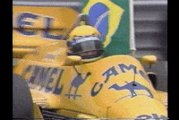 Ayrton Senna Crash Gif