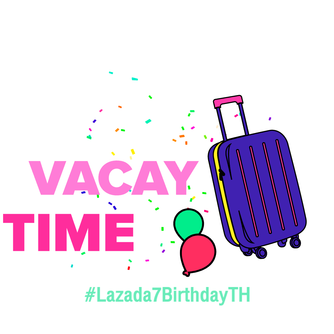 Happy Fun Sticker by Lazada Thailand for iOS & Android | GIPHY