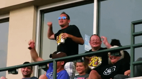 Baseball Cheering GIFs - Get the best GIF on GIPHY