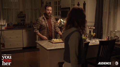 Awkward You Me Her GIF by AUDIENCE Network - Find & Share on GIPHY