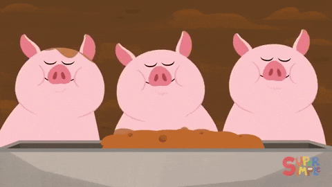 Hungry Year Of The Pig GIF by Super Simple - Find & Share on GIPHY
