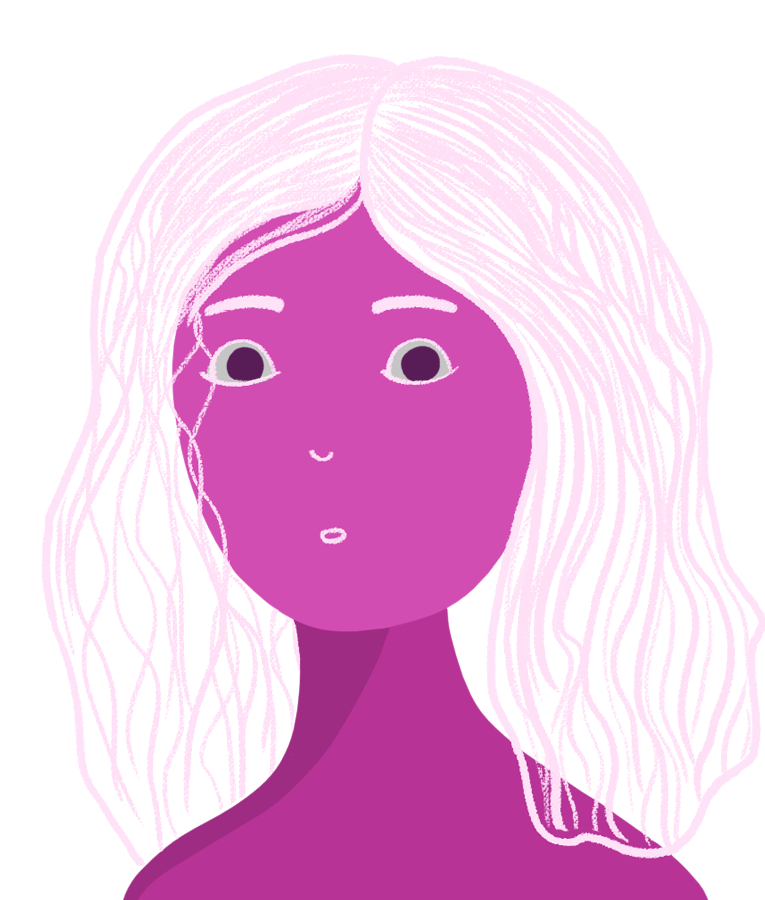 Pink Lady Animation Sticker by aranchamora for iOS & Android | GIPHY