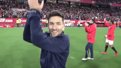 Happy La Liga GIF by Sevilla Fútbol Club - Find & Share on GIPHY