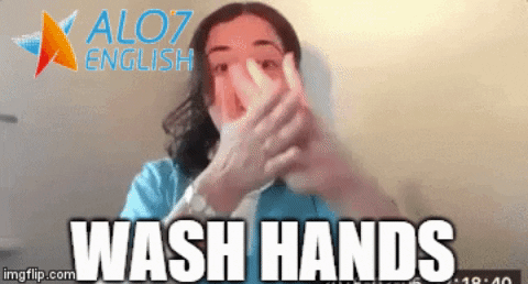 Wash Hands GIF by ALO7.com - Find & Share on GIPHY