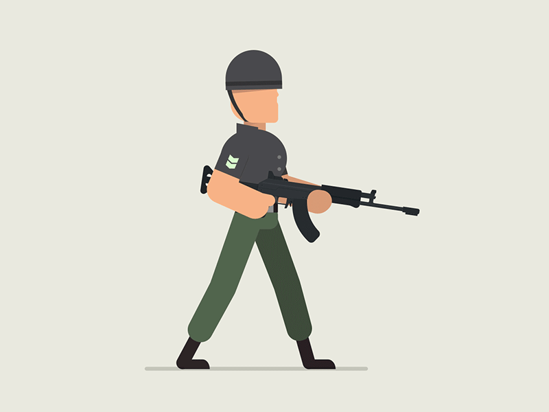 War Gun GIF by Petter Pentilä - Find & Share on GIPHY